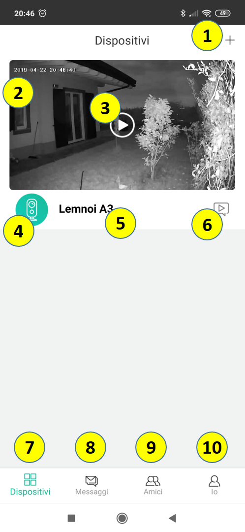 CloudEdge: telecamera WiFi a batteria ricaricabile compatibile Ctronics o Lemnoi A3 e A1