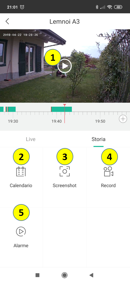 CloudEdge: telecamera WiFi a batteria ricaricabile compatibile Ctronics o Lemnoi A3 e A1
