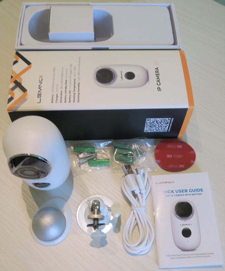 CloudEdge: telecamera WiFi a batteria ricaricabile compatibile Ctronics o Lemnoi A3 e A1