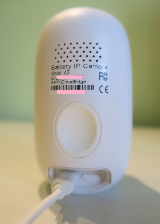 CloudEdge: telecamera WiFi a batteria ricaricabile compatibile Ctronics o Lemnoi A3 e A1