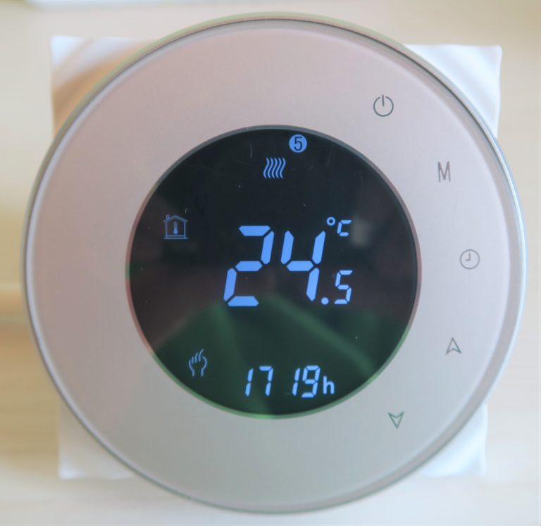 Decdeal termostato WiFi BHT-6000-GC e BHT-8000-GC manuale – La mia Casa Elettrica