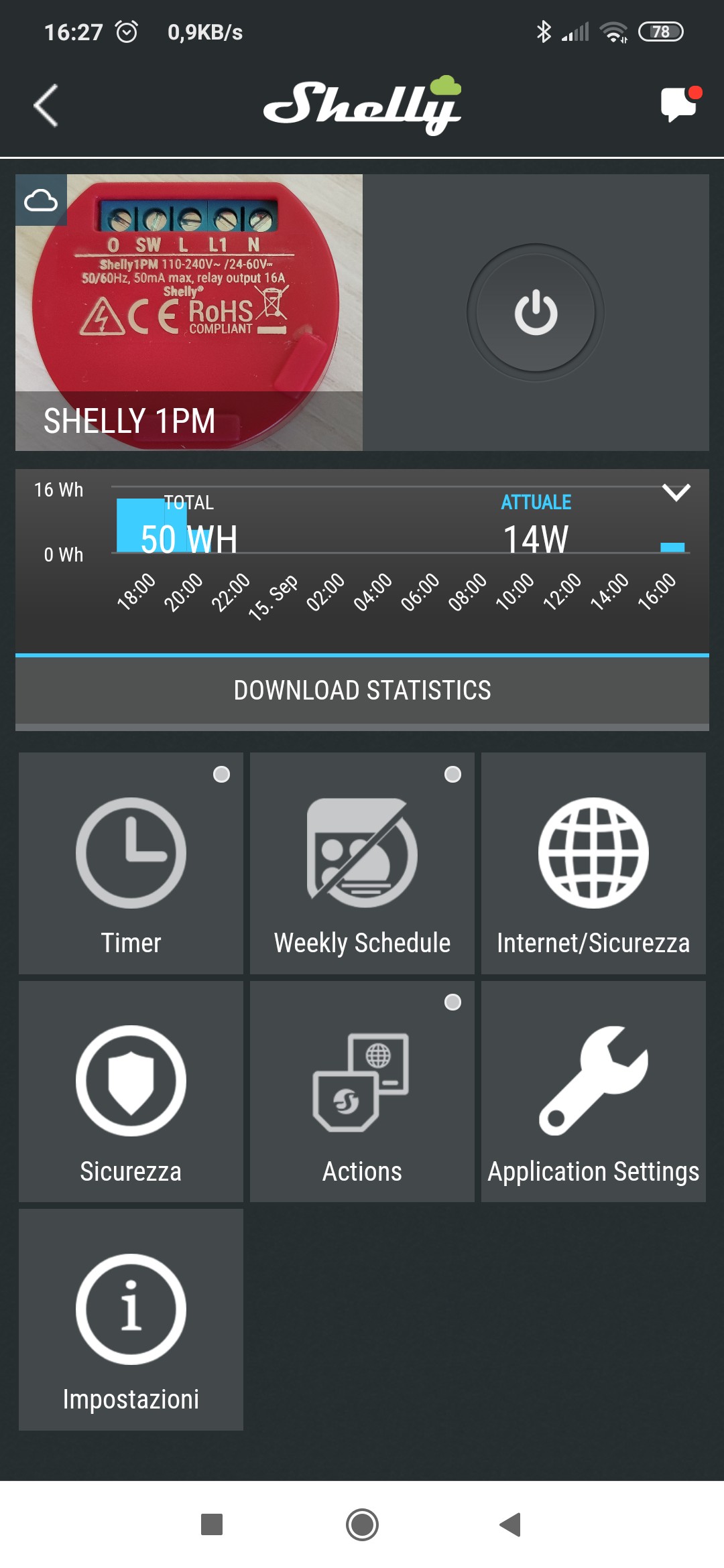Shelly Cloud App: guida completa in italiano per dispositivi Shelly
