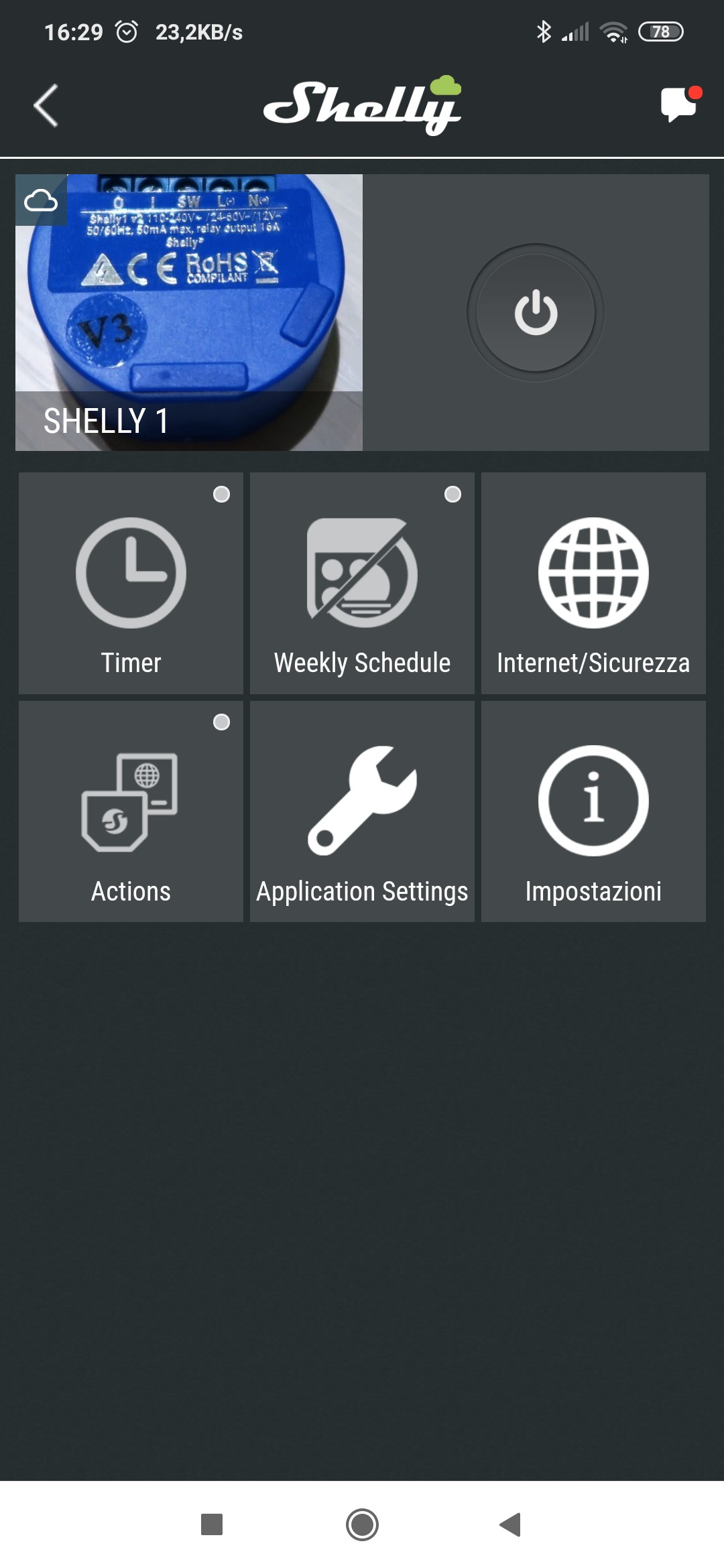 Shelly Cloud App: guida completa in italiano per dispositivi Shelly ...