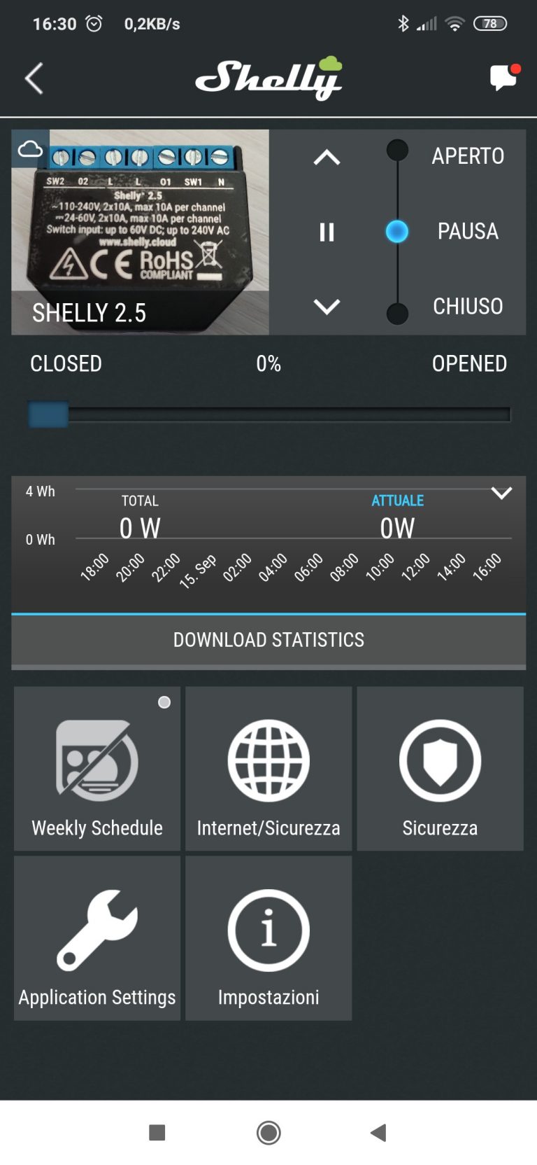 Shelly Cloud App: guida completa in italiano per dispositivi Shelly