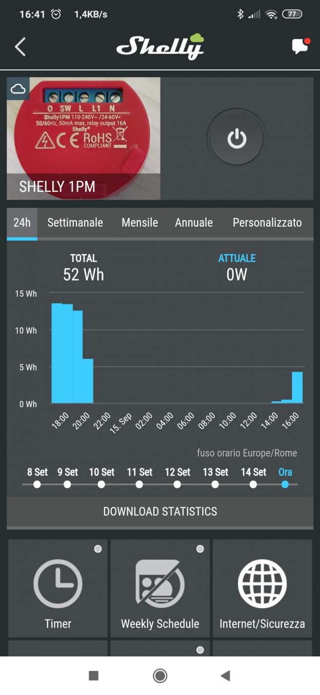Shelly Cloud App: guida completa in italiano per dispositivi Shelly