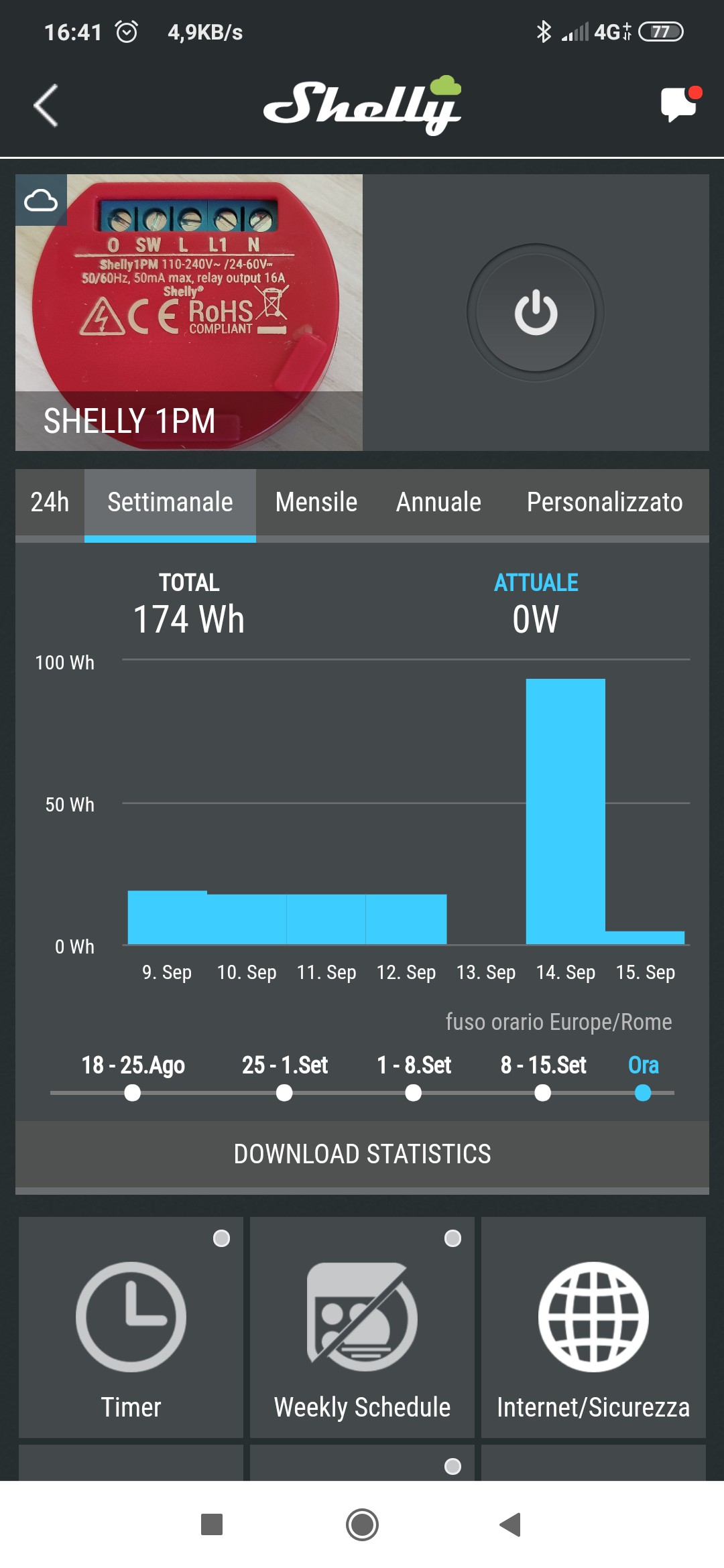 Shelly Cloud App: guida completa in italiano per dispositivi Shelly