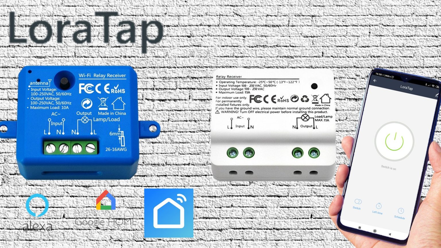 LoraTap interruttore smart wifi per Alexa: istruzioni e recensione