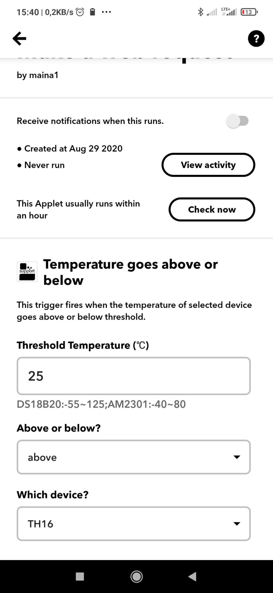 Shelly e IFTTT: guida integrazione con Shelly Cloud API e Webhooks