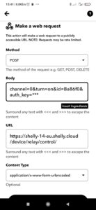 Shelly e IFTTT: guida integrazione con Shelly Cloud API e Webhooks