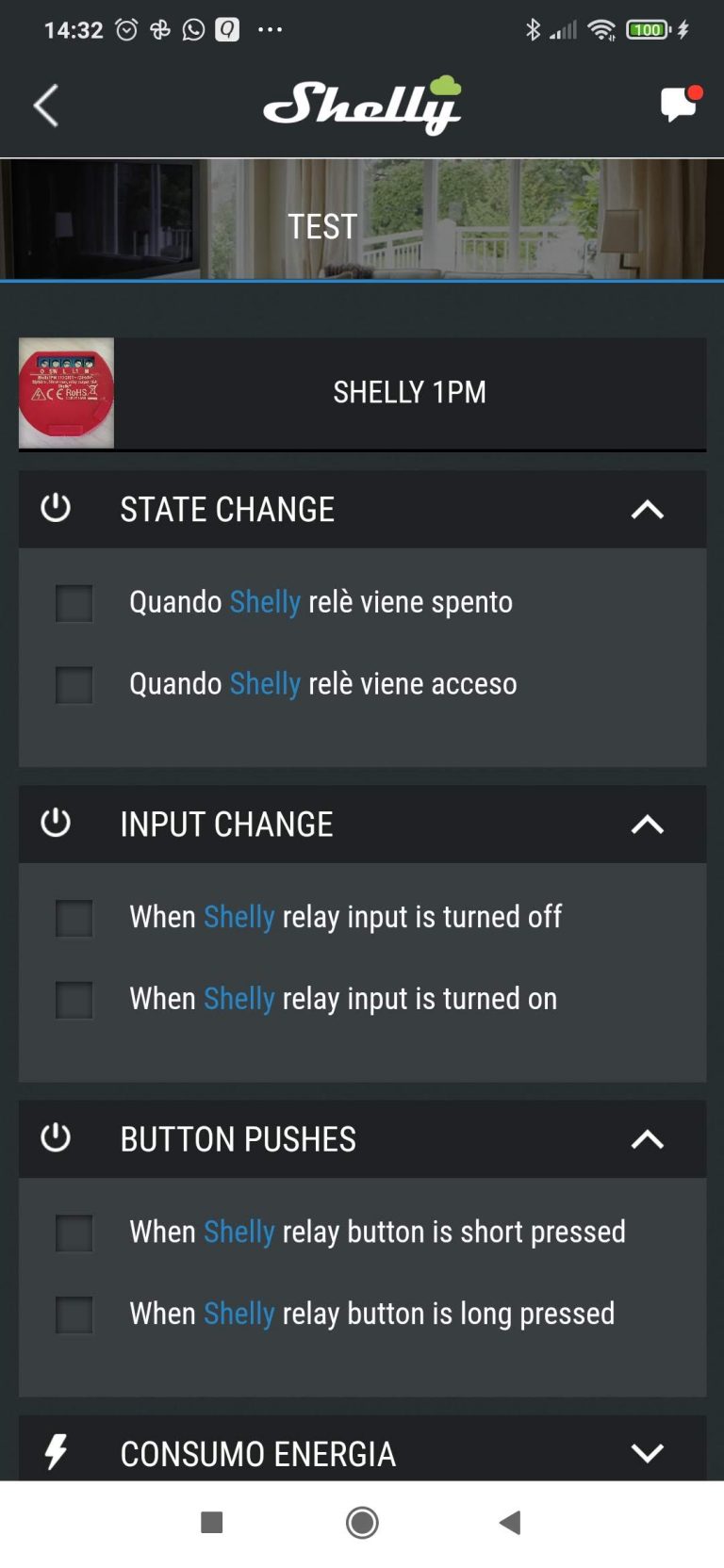 Shelly Cloud App: guida completa in italiano per dispositivi Shelly
