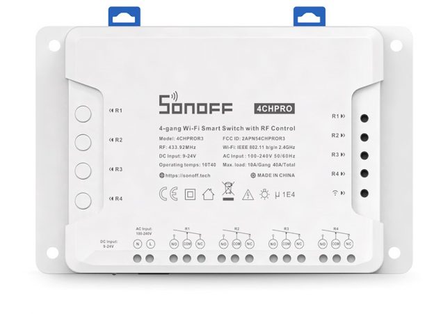 Sonoff 4CH Pro R3 | Manuale e guida completa in italiano - La mia Casa ...