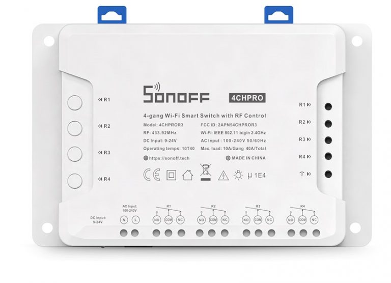 Sonoff 4CH Pro R3 | Manuale e guida completa in italiano - La mia Casa ...
