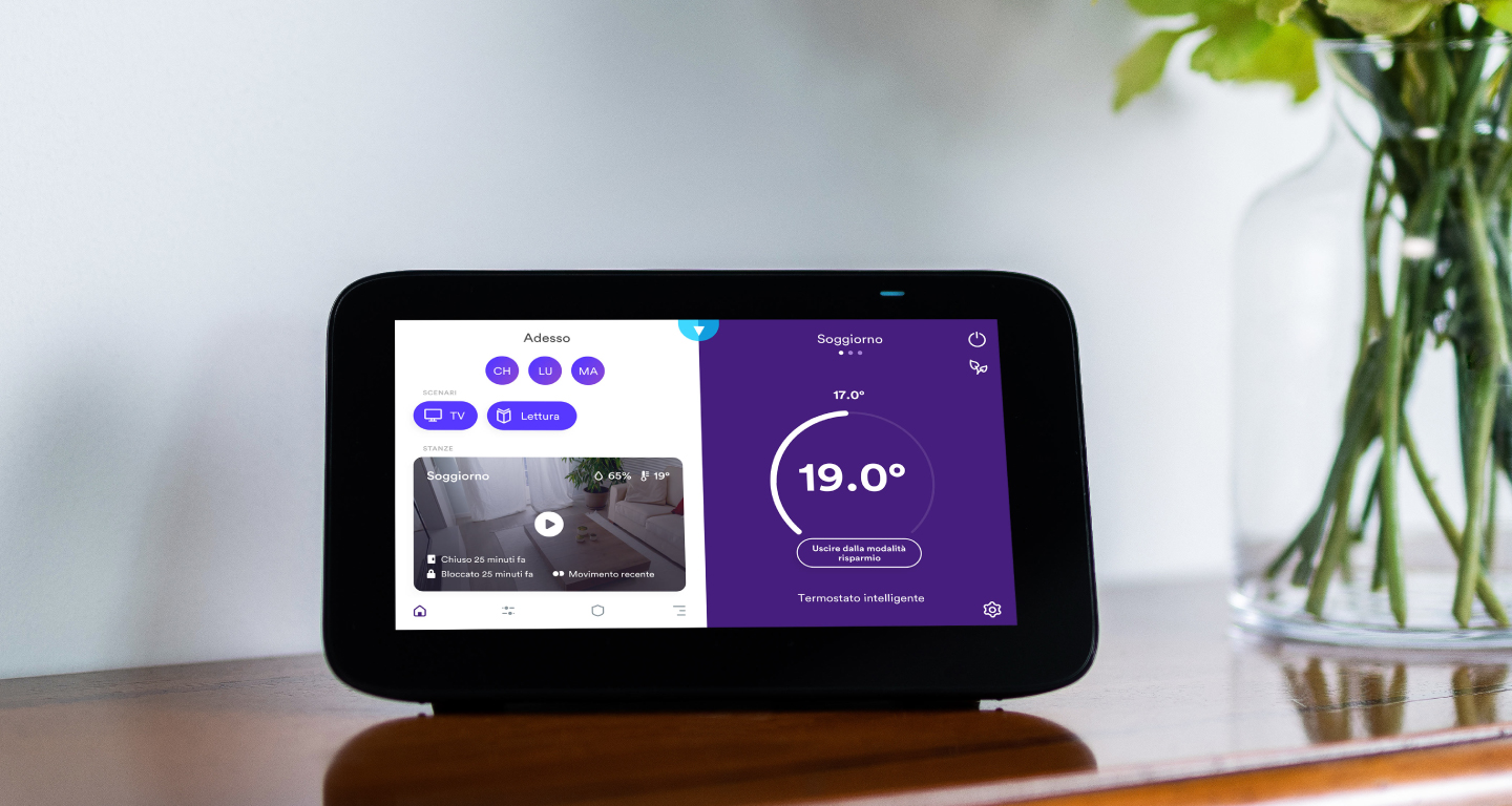 Homix termostato intelligente e domotica di Enel X - La mia Casa Elettrica