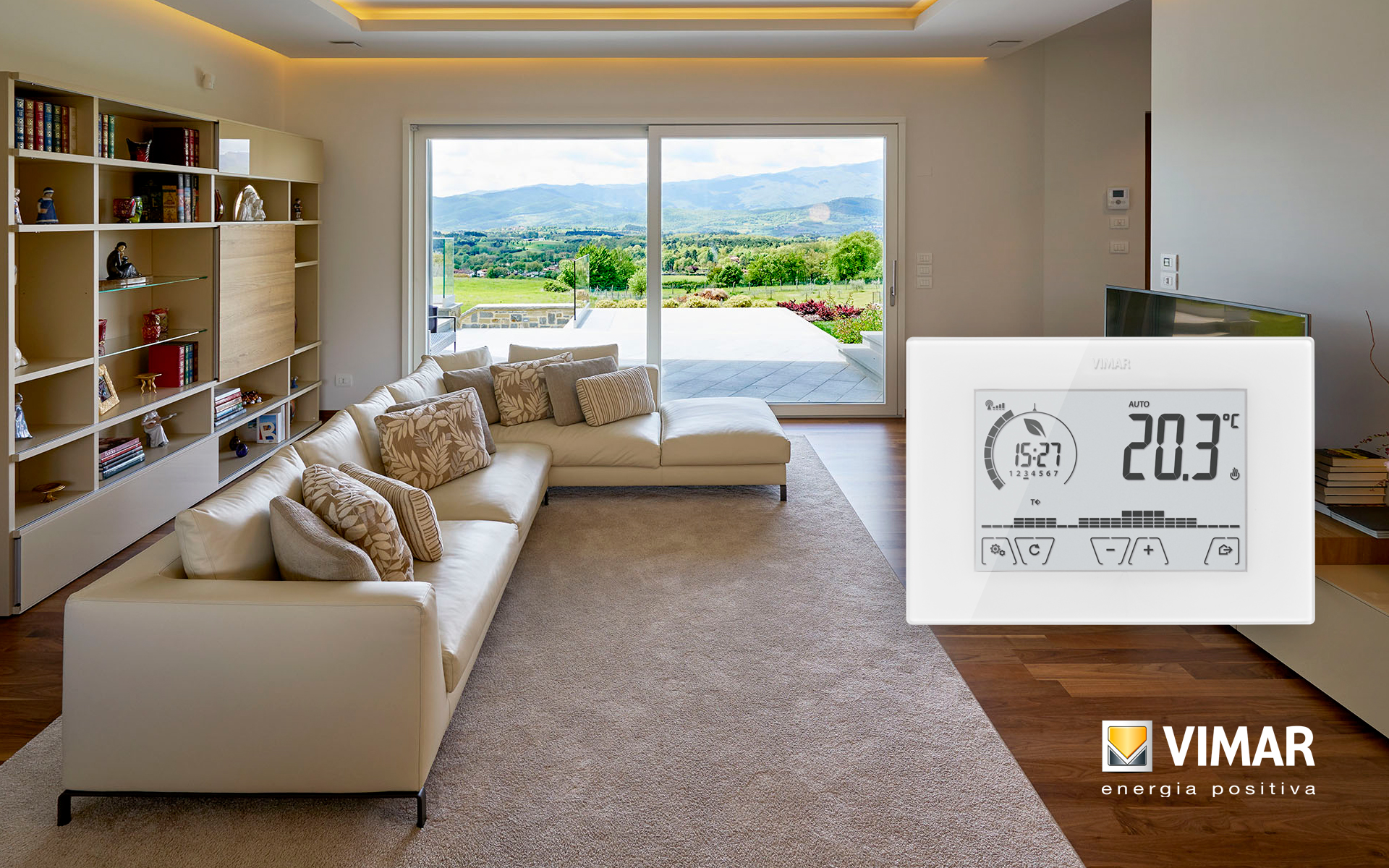 Termostato WiFi Vimar ClimaThermo ClimaChrono SmartClima - La mia Casa Elettrica