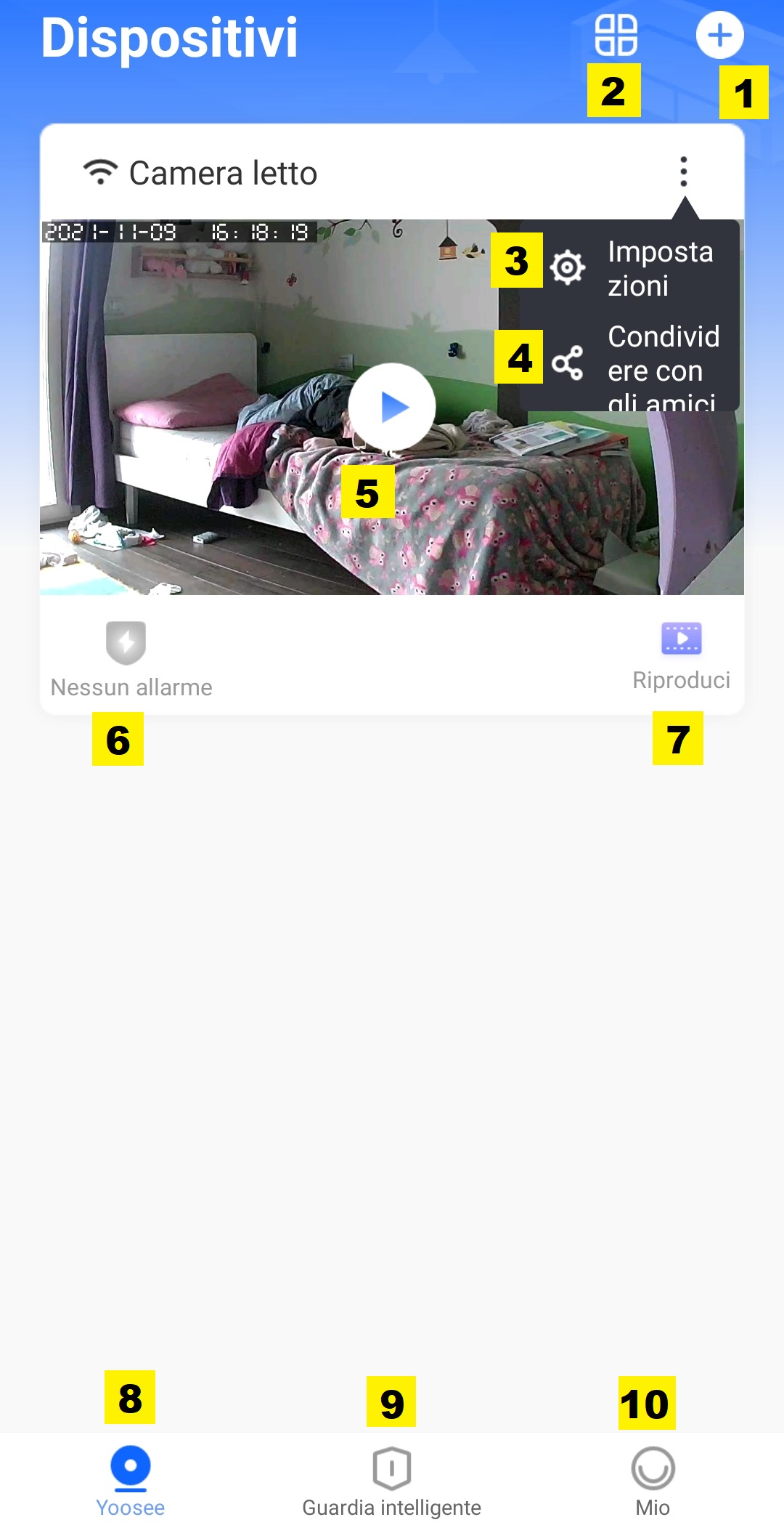 Yoosee app e YYP2P per telecamera WiFi guida completa