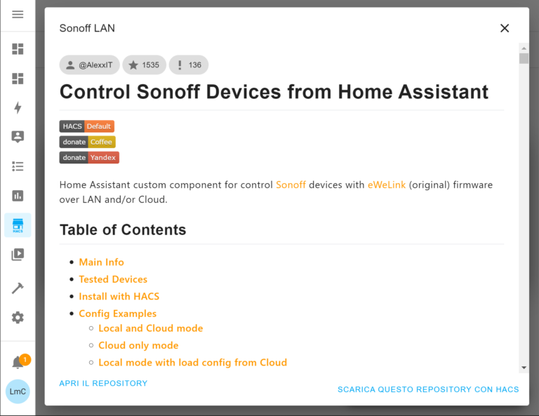 Sonoff eWeLink Home Assistant: guida completa in italiano - La mia Casa Elettrica