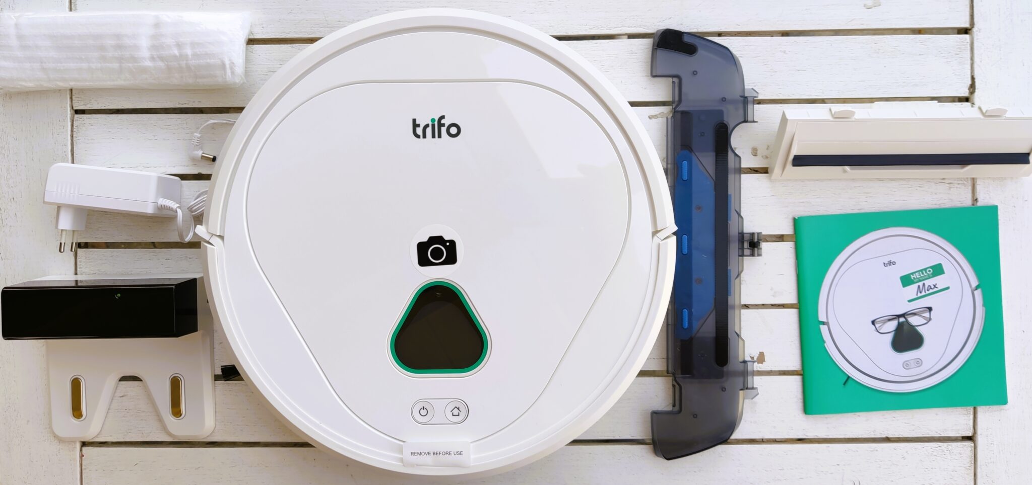 Trifo Max Pet robot aspirapolvere lavapavimenti con sorveglianza ...