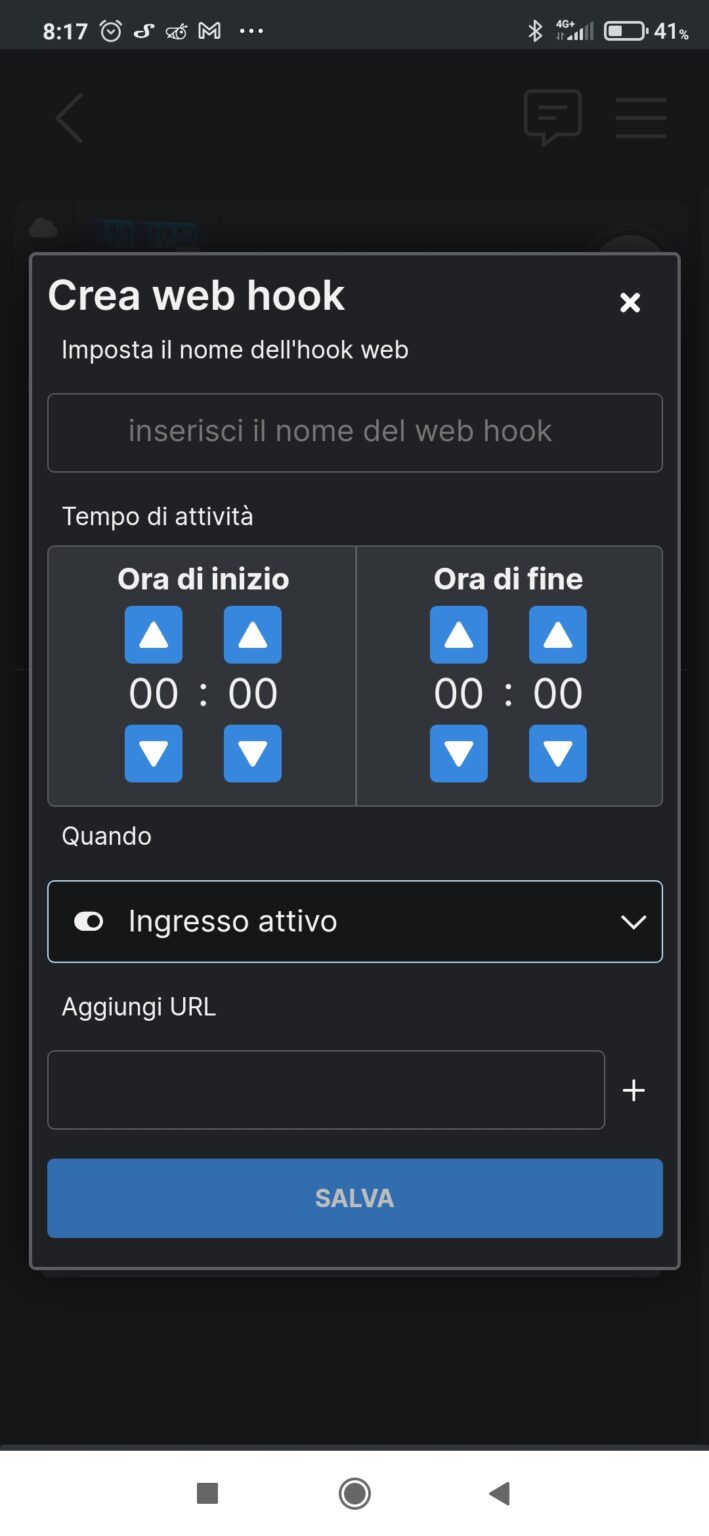 Shelly Cloud Control API: usare IFTTT con Webhooks - La mia Casa Elettrica