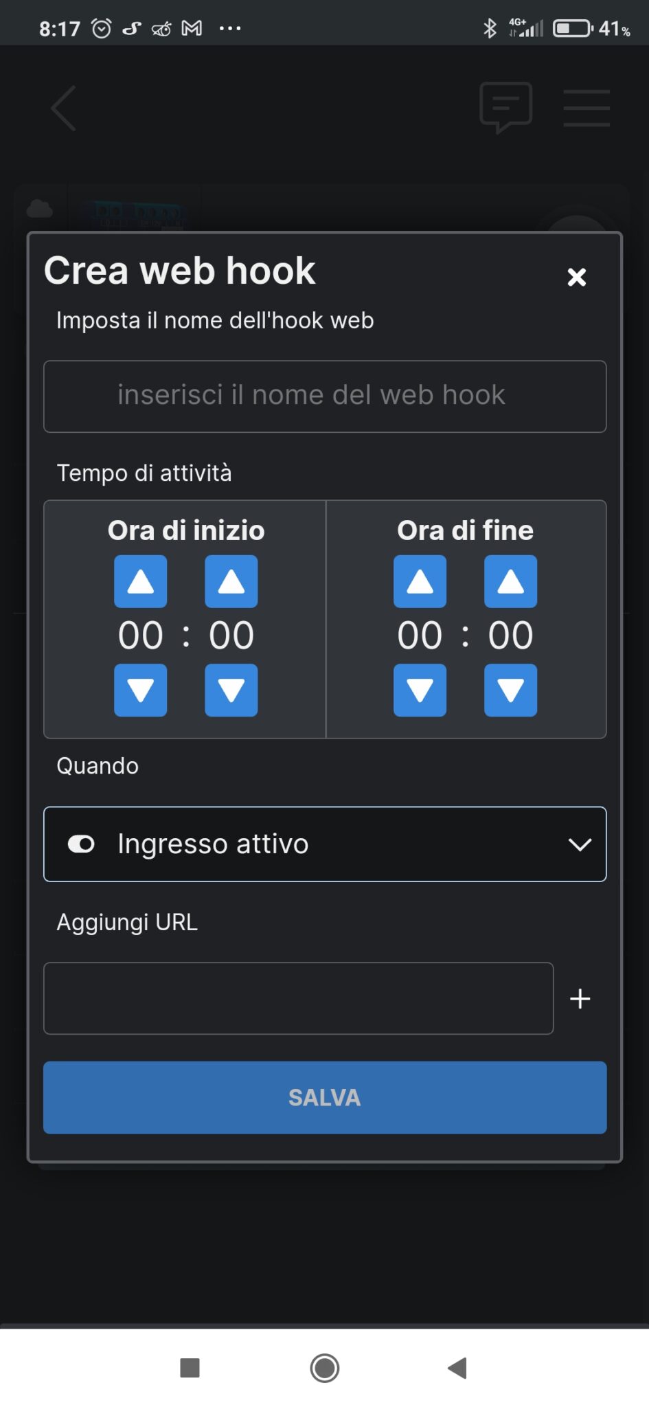 Shelly Cloud Control API: usare IFTTT con Webhooks - La mia Casa Elettrica