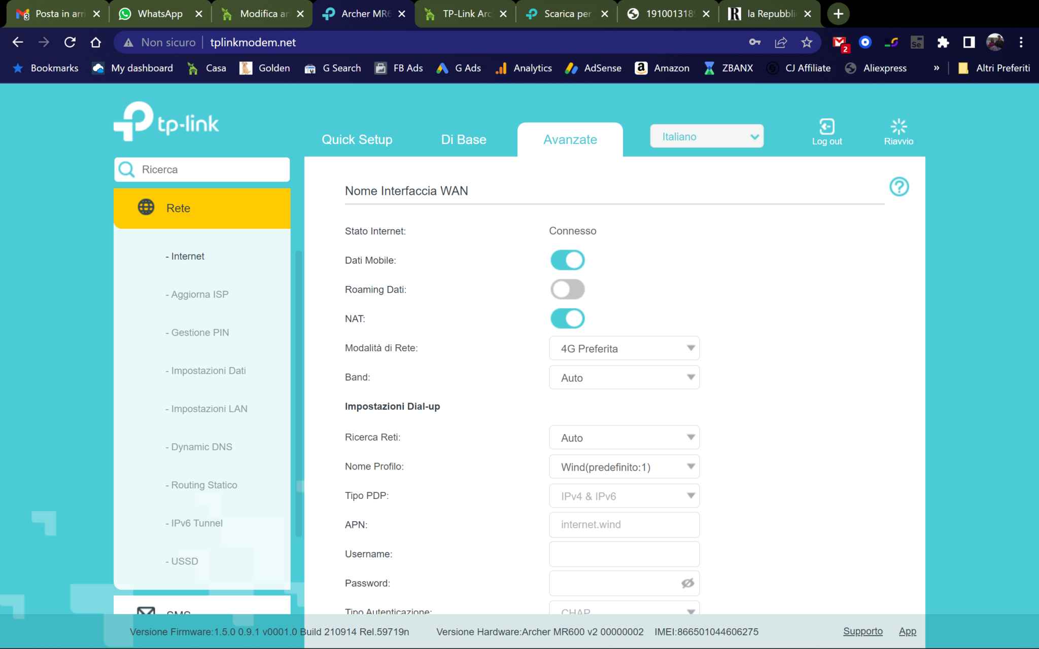 TP-Link Archer MR600 v2 router 4G prova completa – La mia Casa Elettrica
